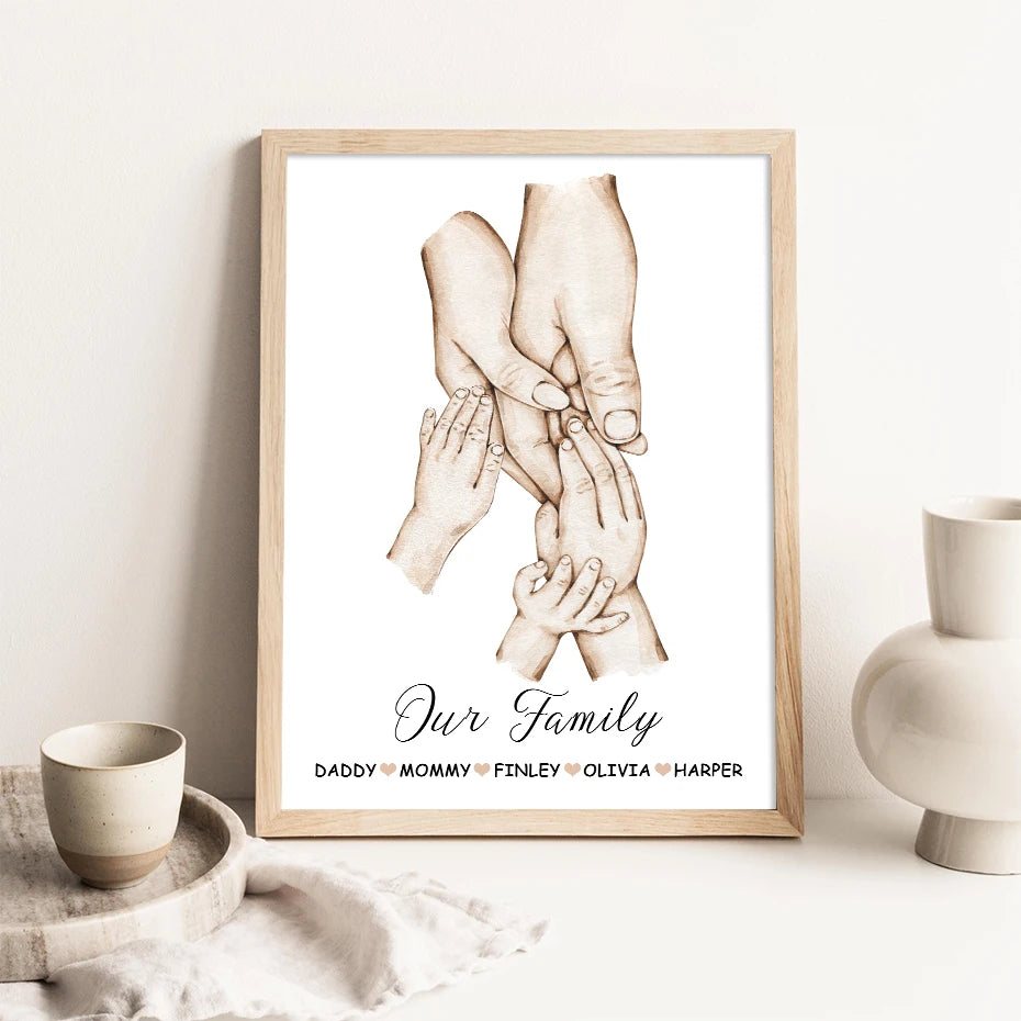 Tableau Personnalisable Famille & Tableau Peinture™