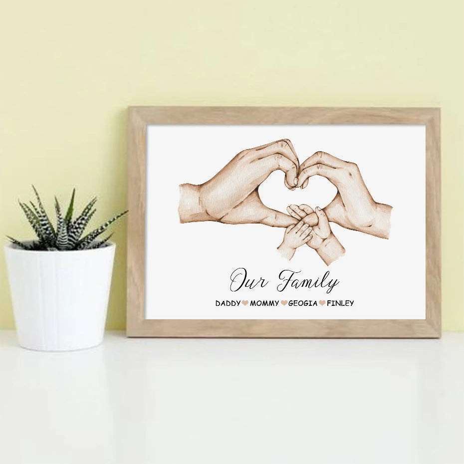 Tableau Personnalisable Famille & Tableau Peinture™