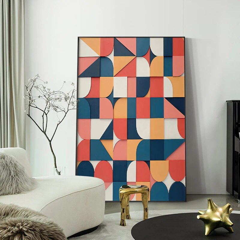 Tableau Mosaïque Moderne & Tableau Peinture™